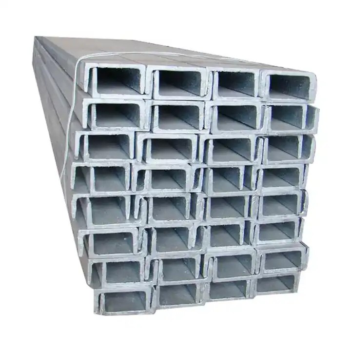 21cm Height U Shape Steel Beam GB JIS Steel U Profile Structure